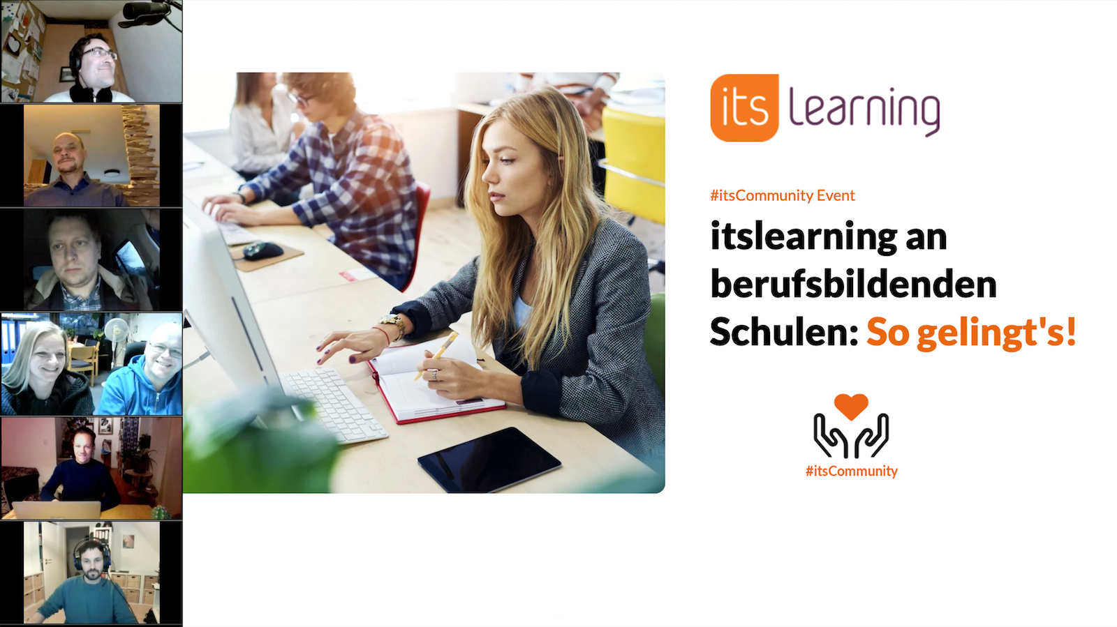 itslearning für berufsbildende Schulen: Das itsCommunity-Event ...