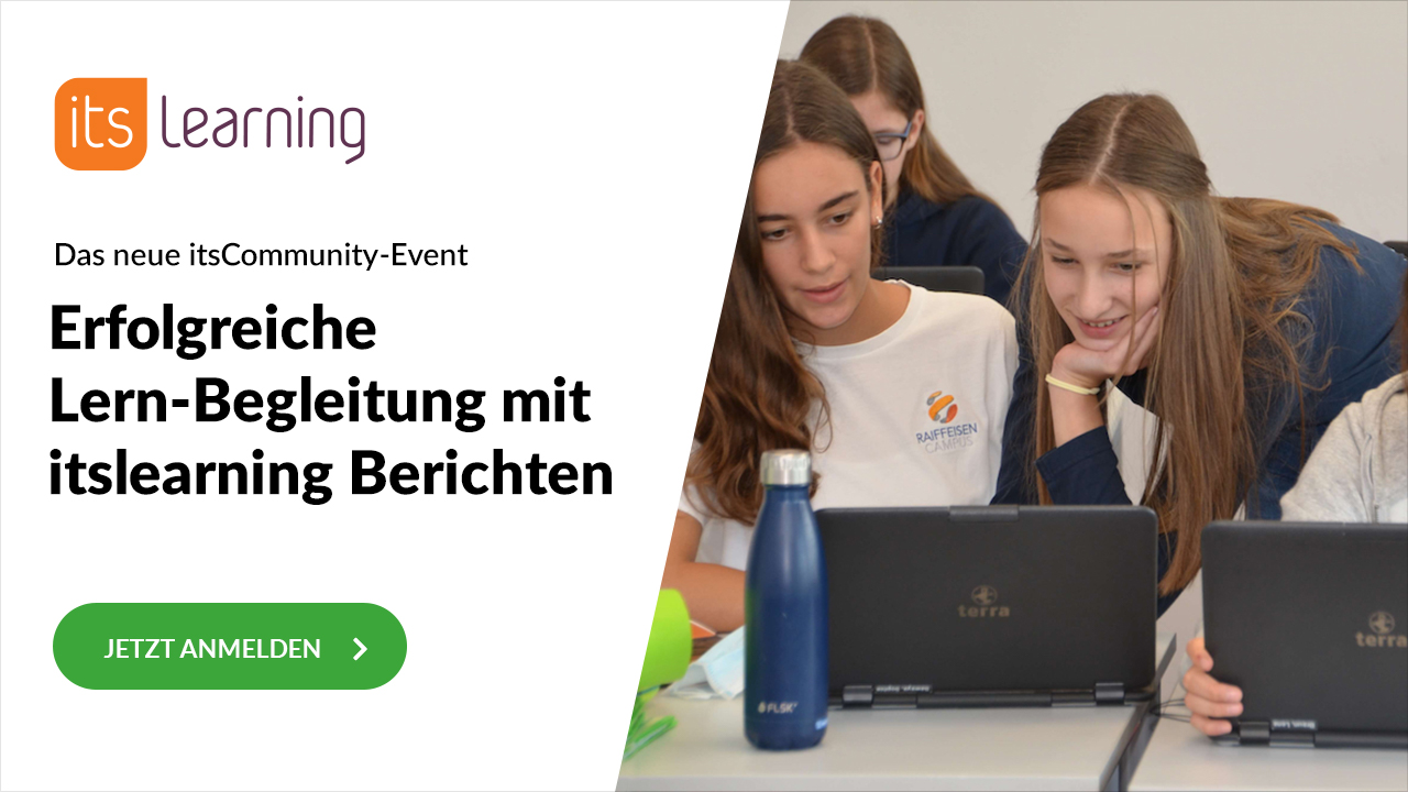 #itsCommunity Event Erfolgreiche Lernbegleitung mit itslearning Berichten