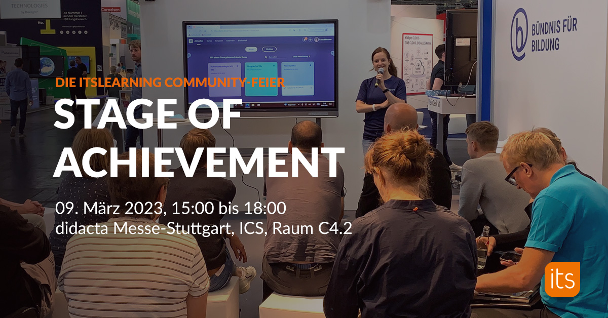 itslearning Stadium van verwezenlijking didacta 2023